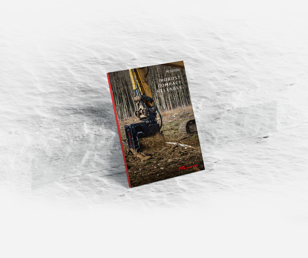 Grizzly M500e Forestry Mulcher - Prinoth