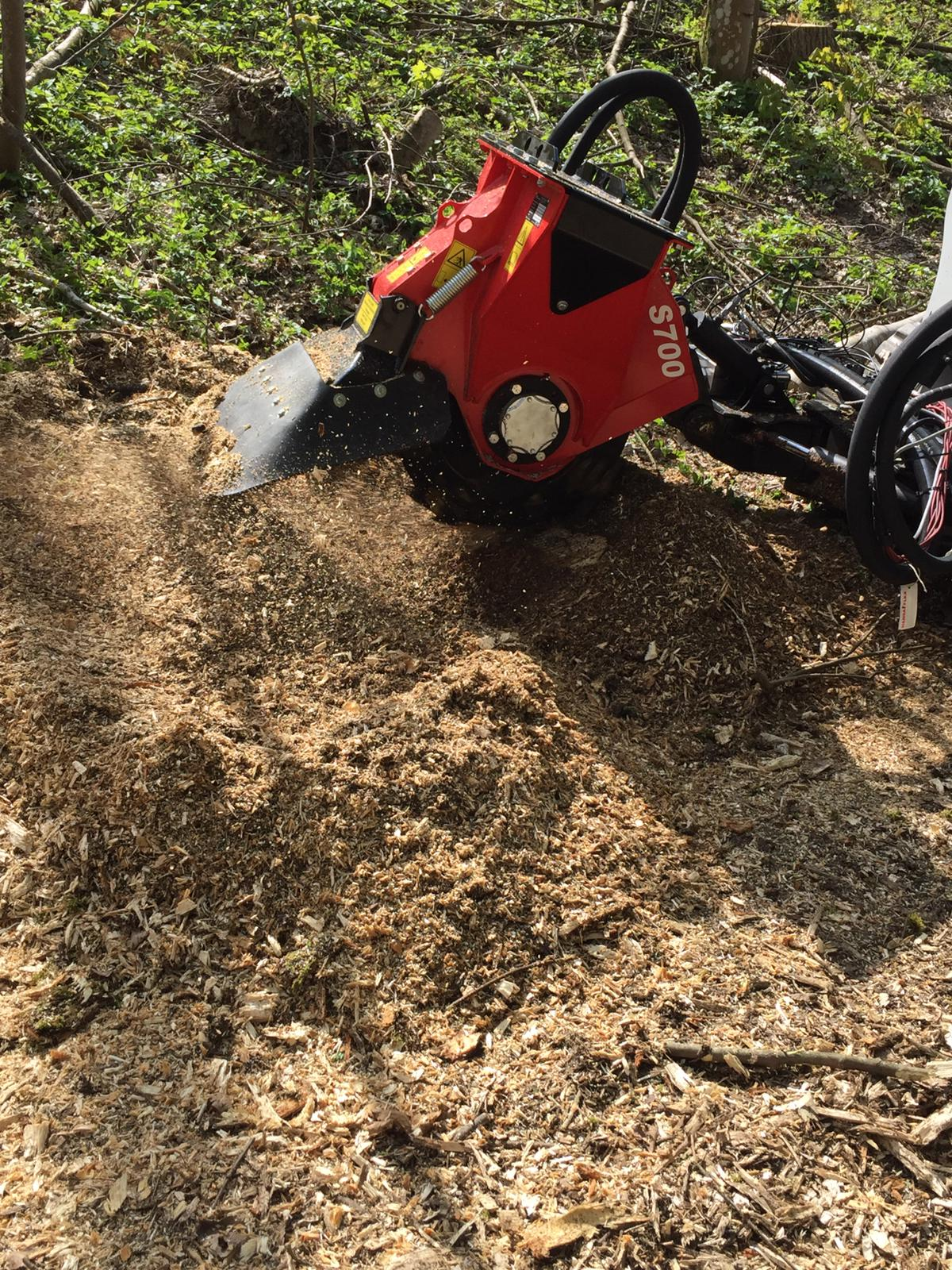 Beaver S700s Stump Grinder - Prinoth
