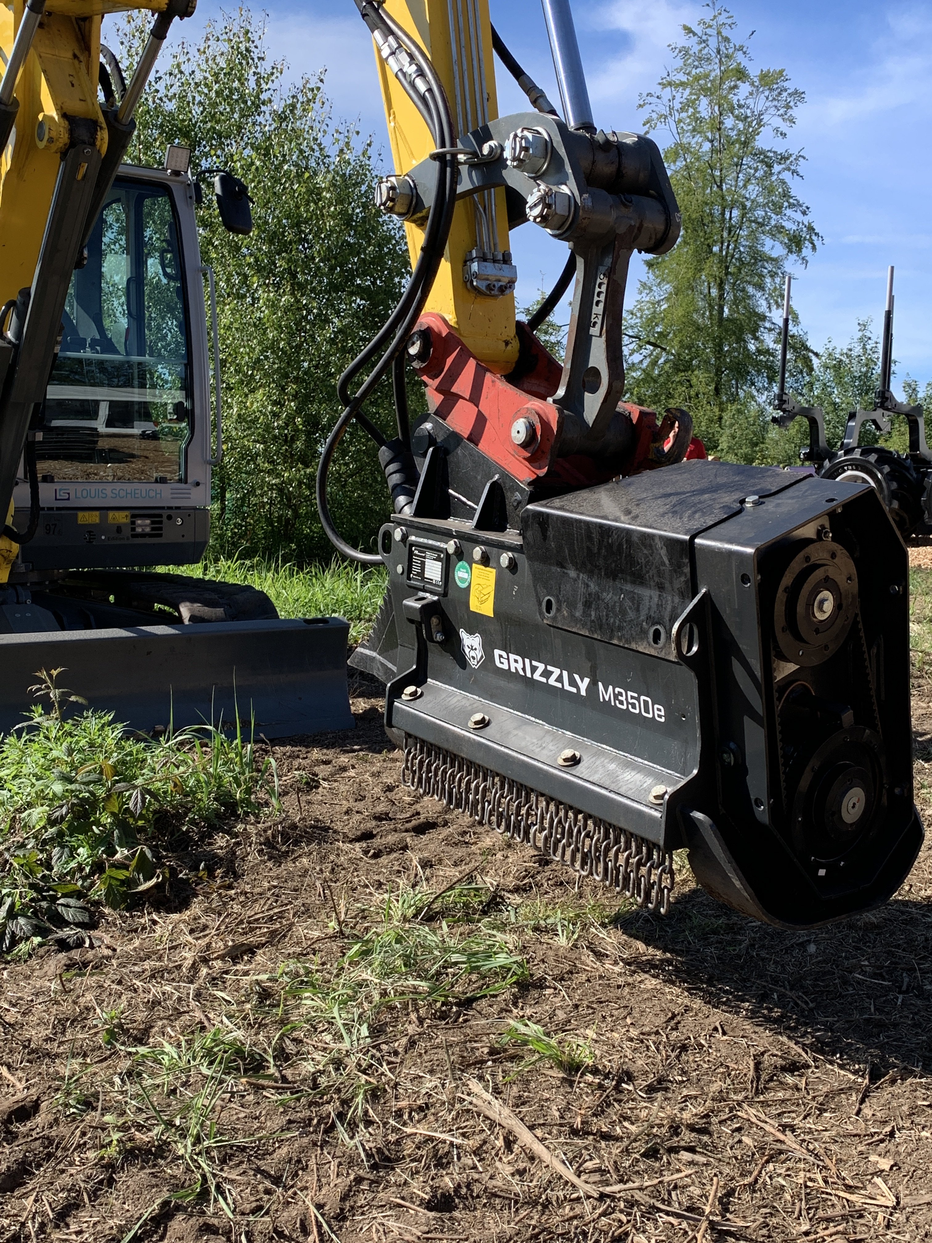 GRIZZLY M350e - Forestry Mulcher - Prinoth