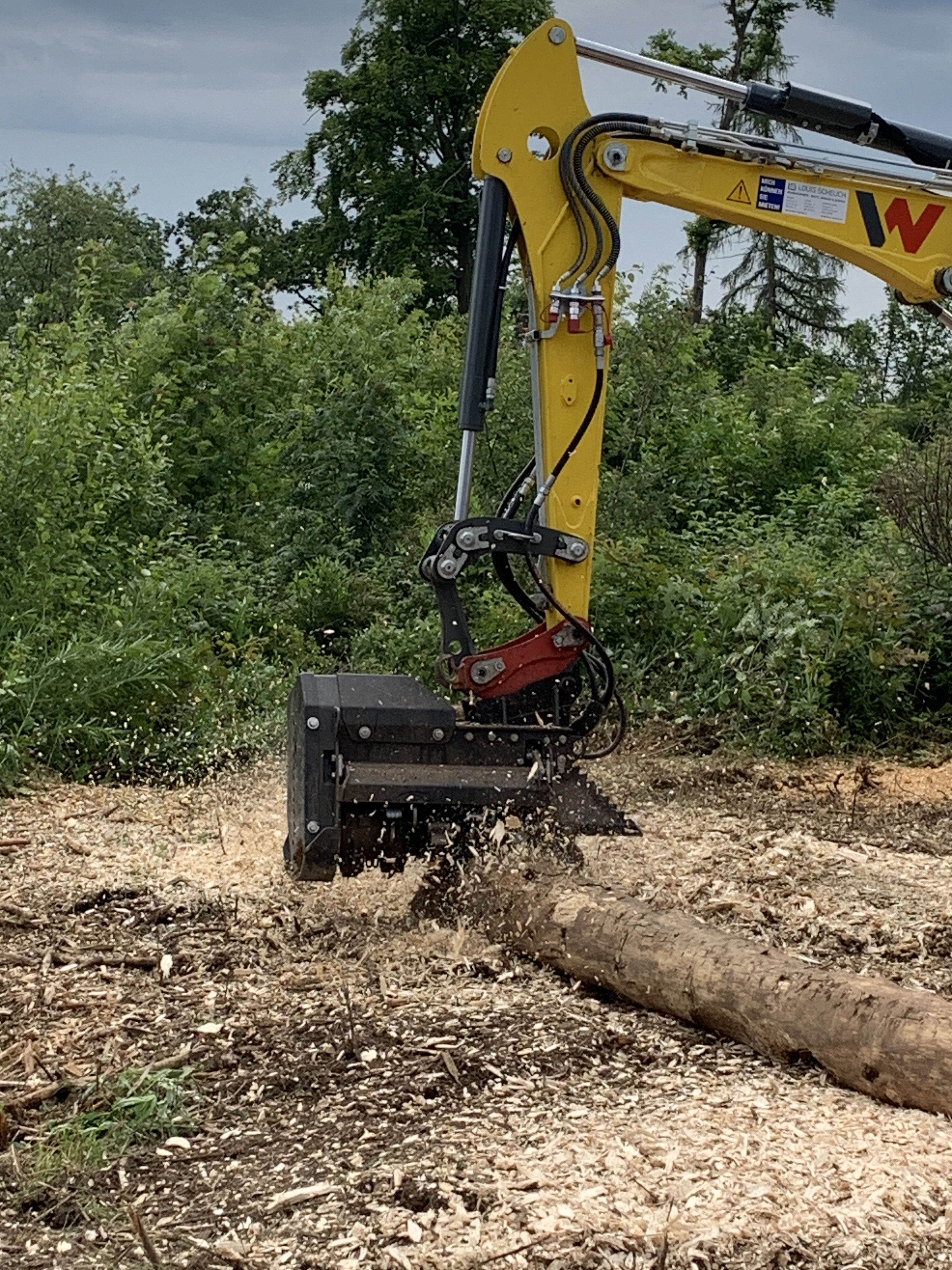 GRIZZLY M350e - Forestry Mulcher - Prinoth