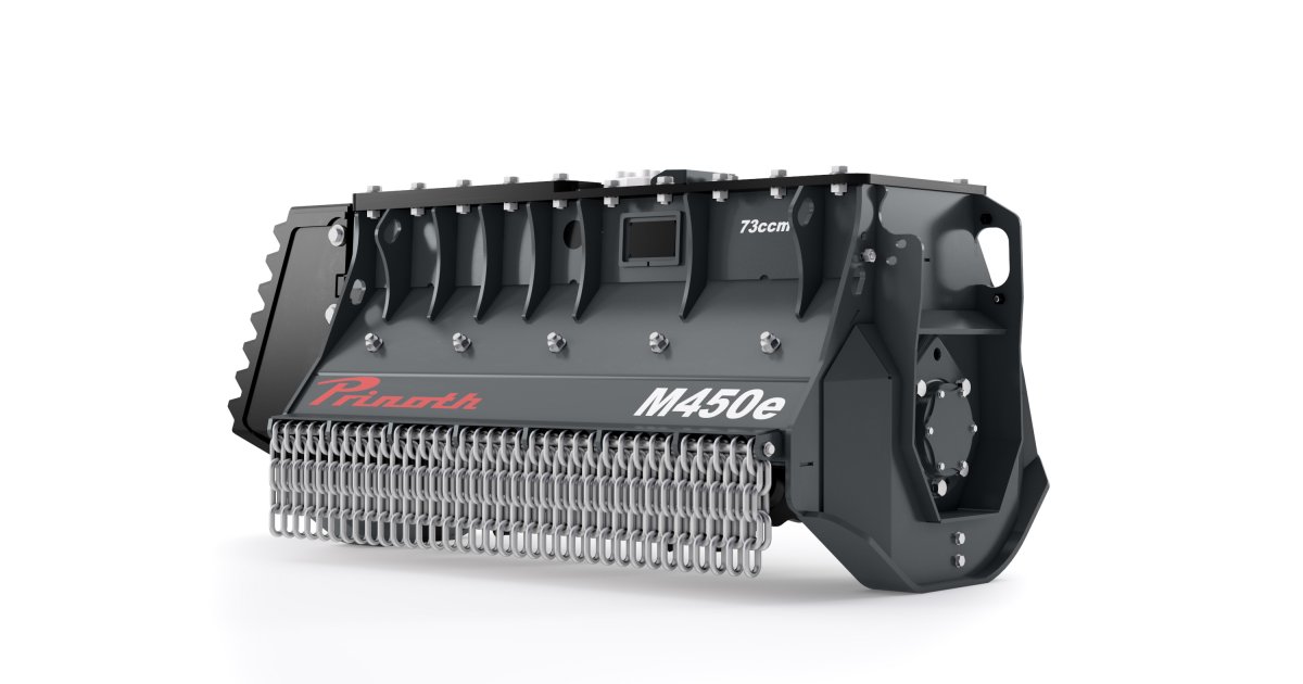 Forestry mulcher Grizzly M450e-1090 - Prinoth
