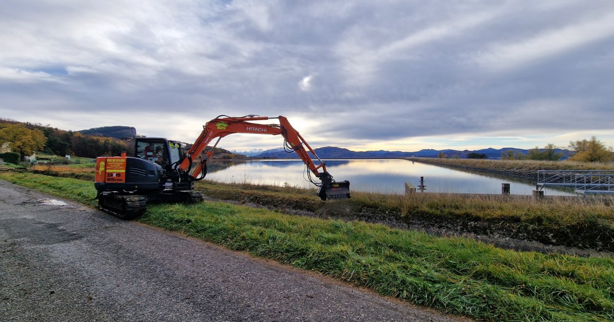 Forestry mulcher Grizzly M450e-900 - Prinoth