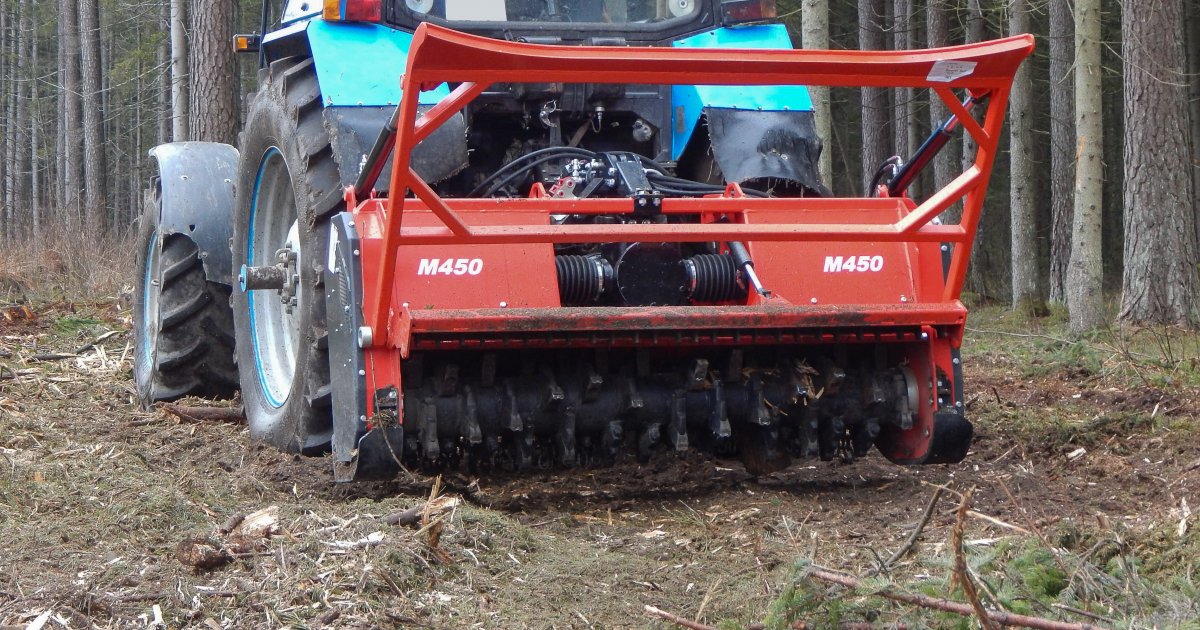Grizzly M450m Forestry Mulcher - Prinoth