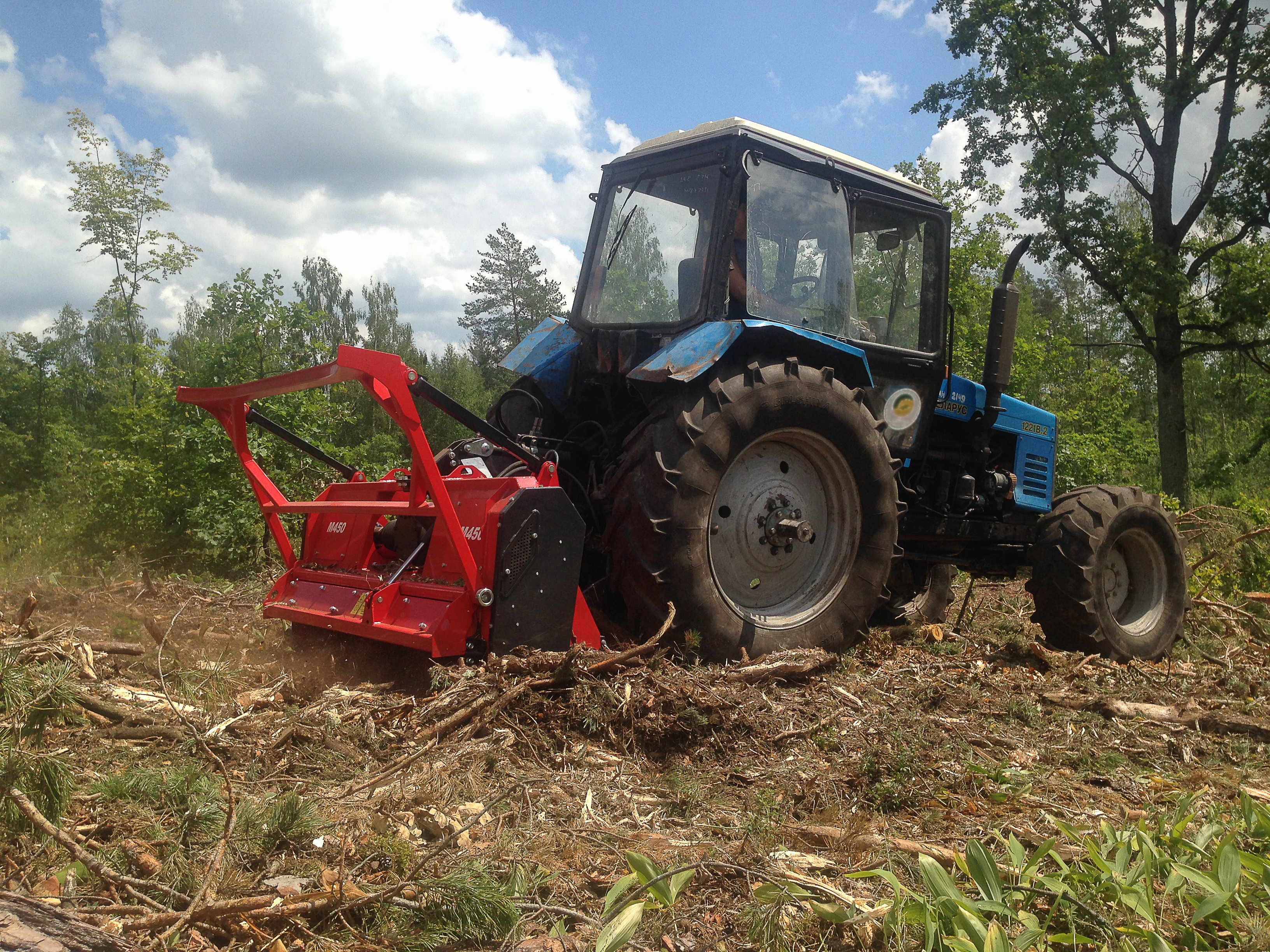 Grizzly M450m Forestry Mulcher - Prinoth