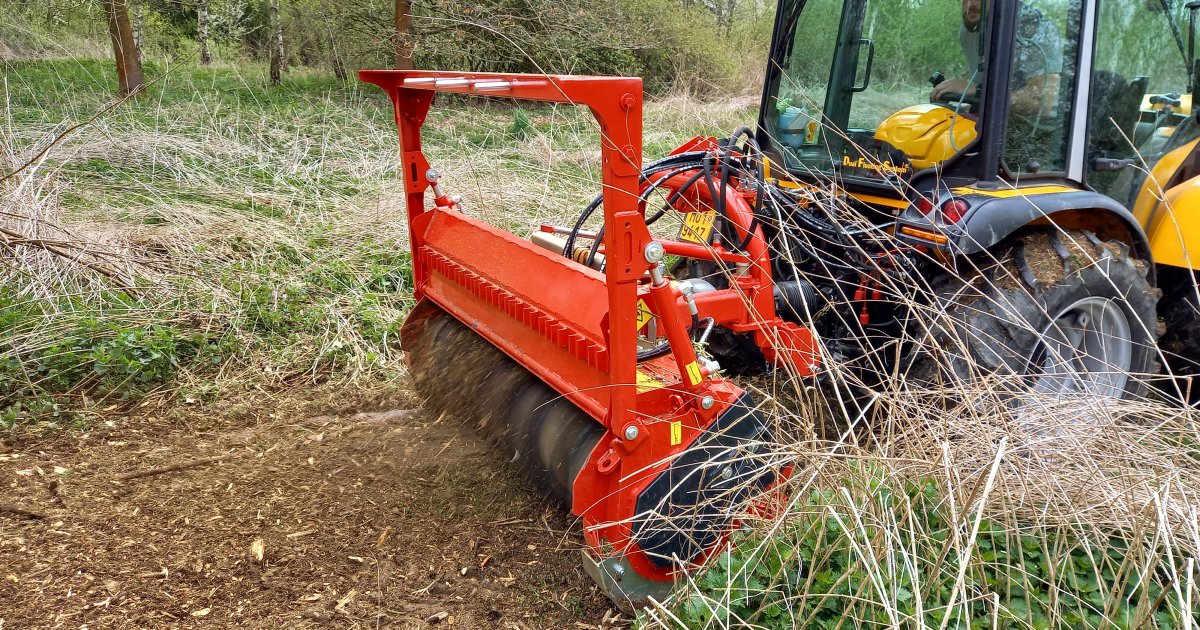 Brush mulcher Grizzly M450m - Prinoth