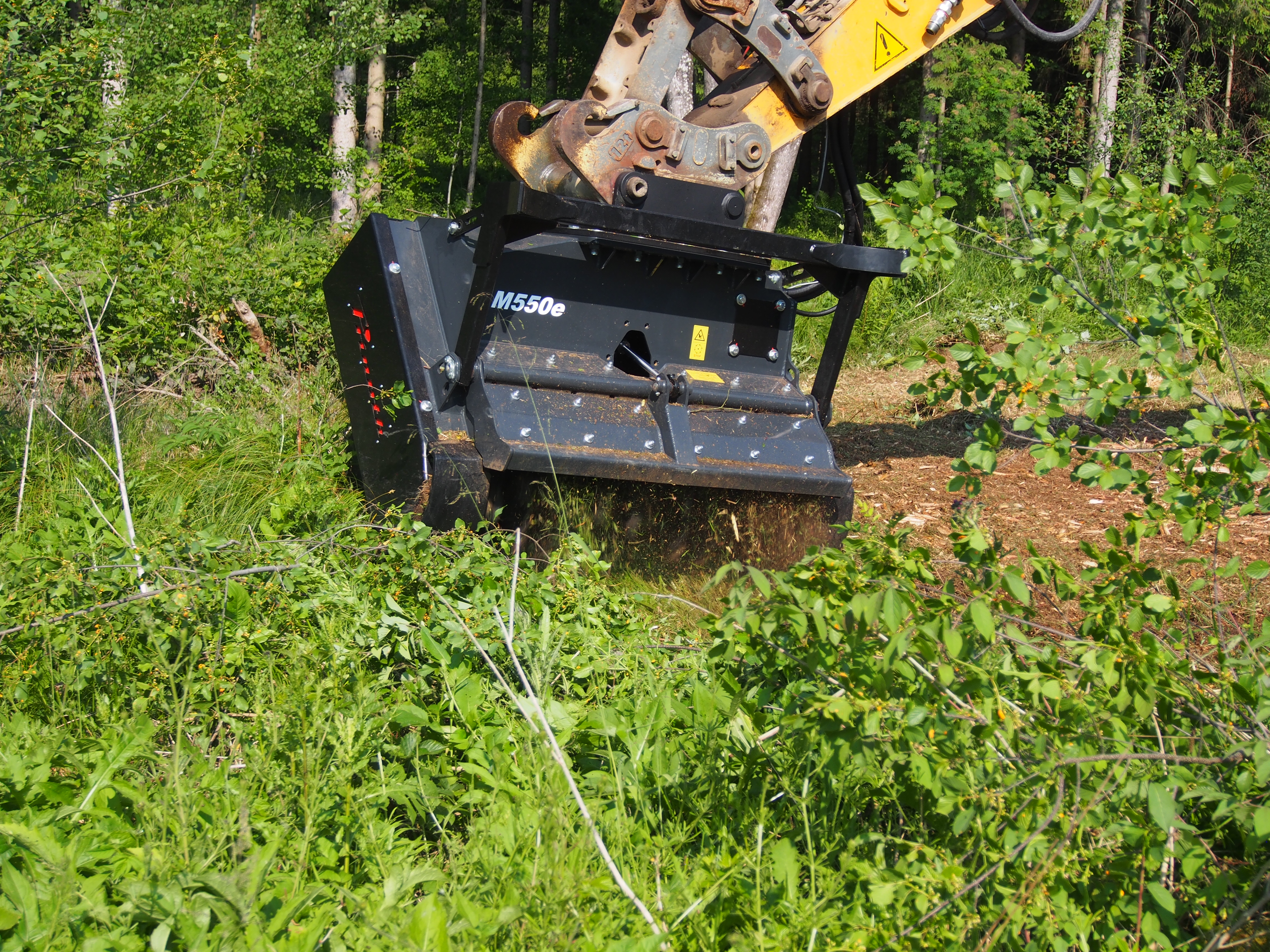 Grizzly M550e Forestry Mulcher - Prinoth