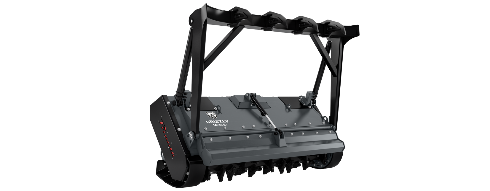 Hydraulic-driven mulcher - Attachments - Prinoth