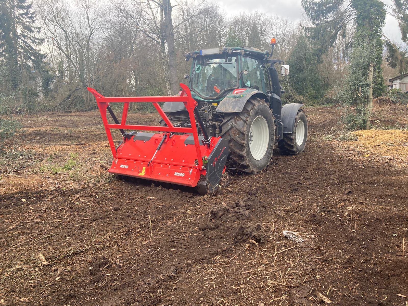Forestry mulcher Grizzly M550m - Prinoth