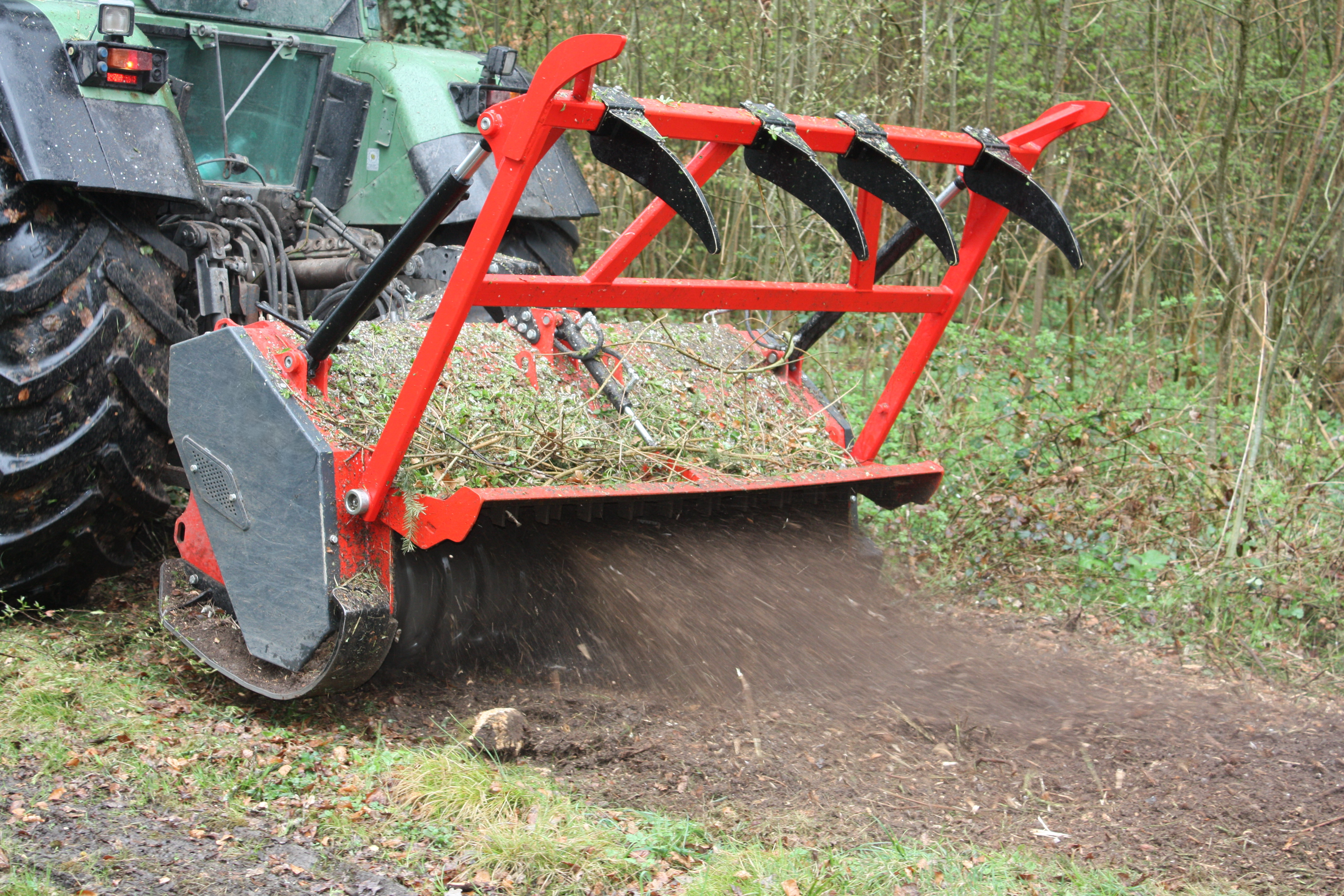 Grizzly M550m Forestry Mulcher - Prinoth