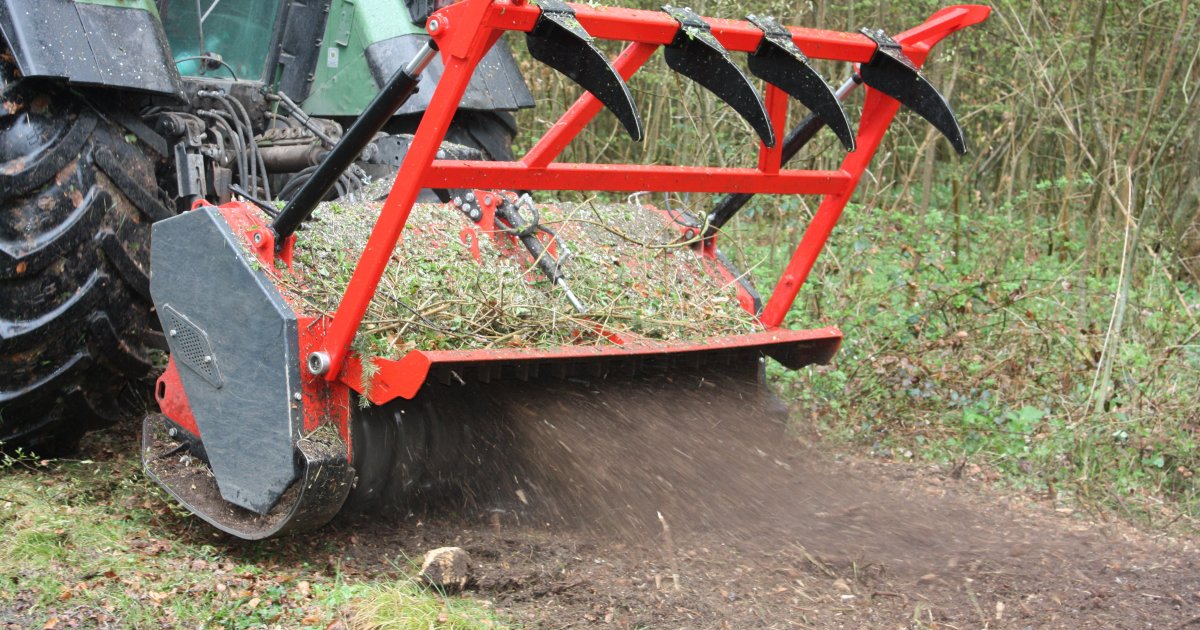 Grizzly M550m Forestry Mulcher - Prinoth