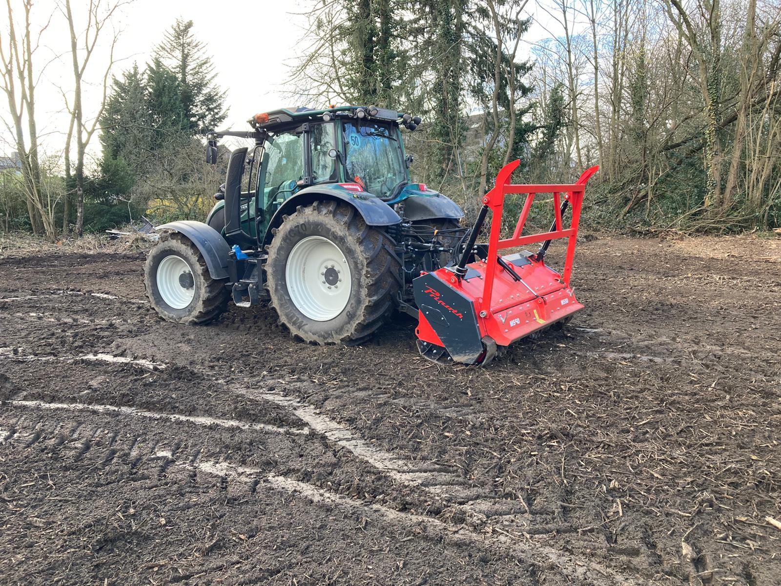 Grizzly M550m Forestry Mulcher - Prinoth