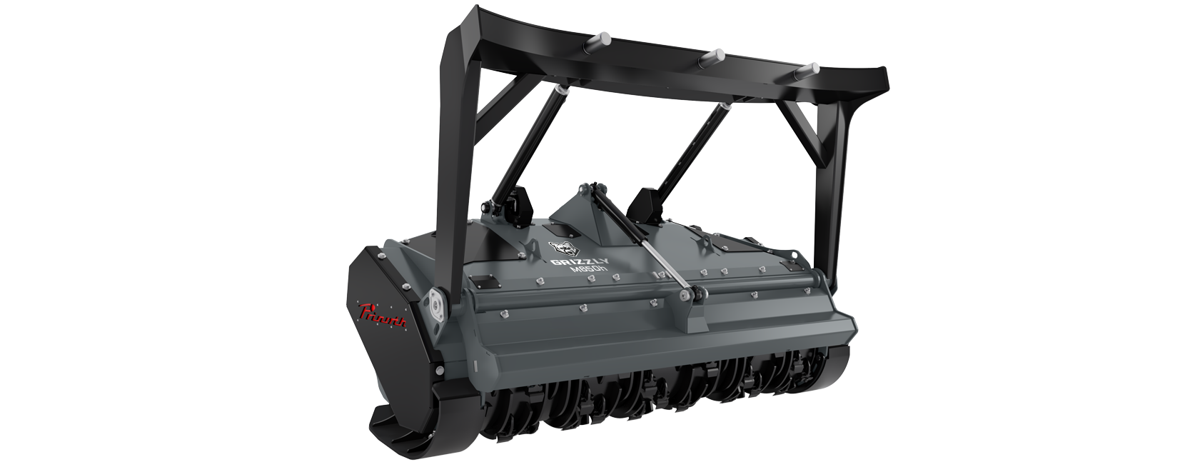 Hydraulic-driven mulcher - Attachments - Prinoth