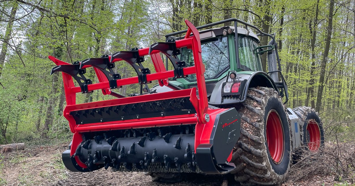 Forestry mulcher Grizzly M650m - Prinoth