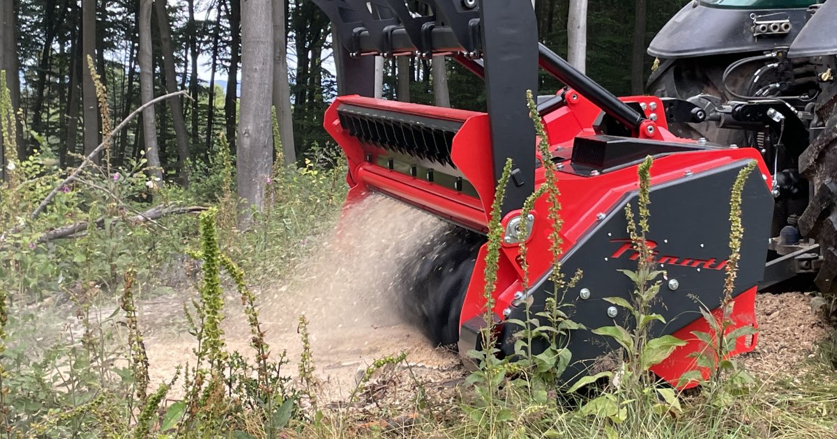 Forestry mulcher Grizzly M650m turbo - Prinoth