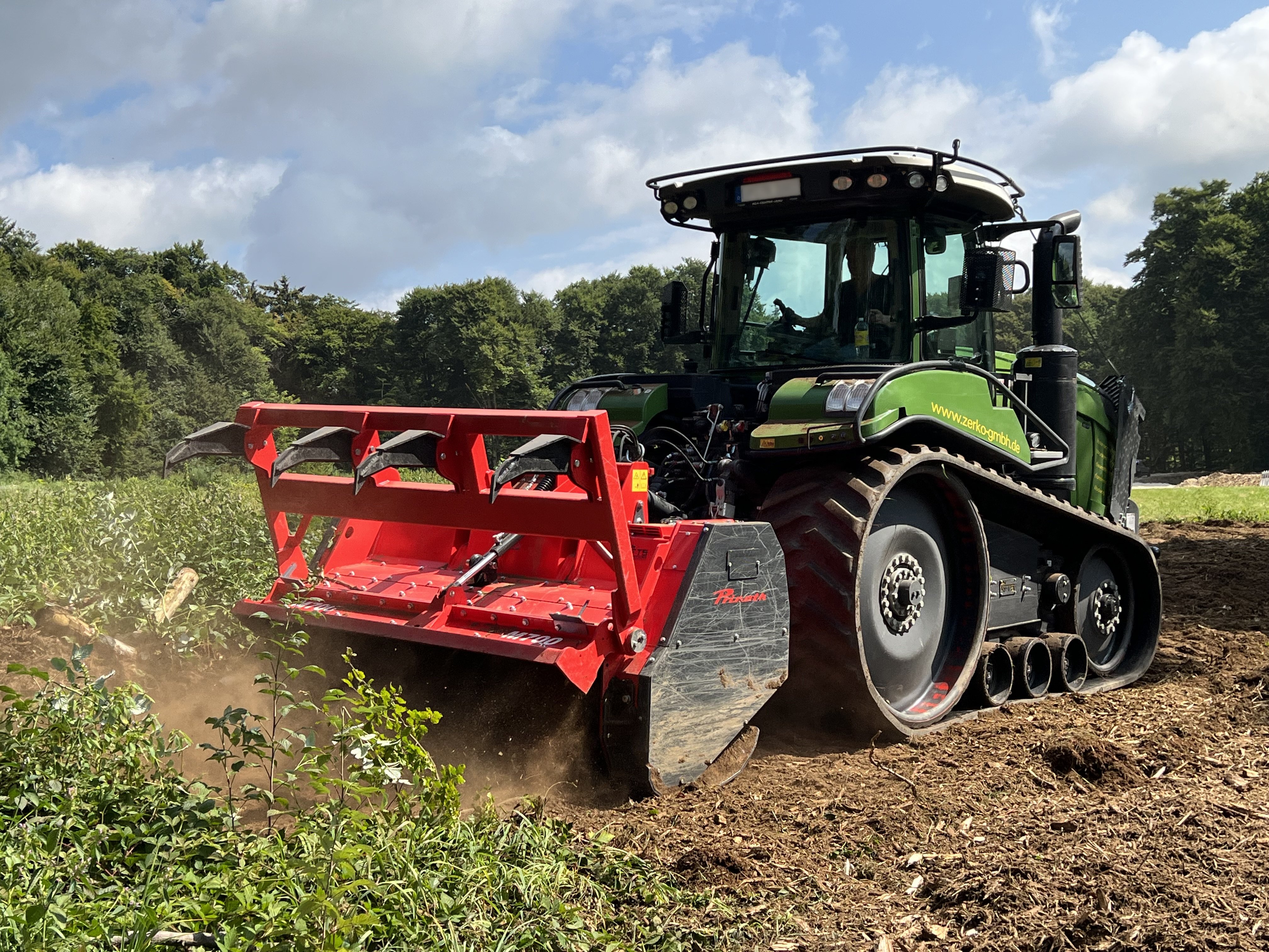 Forestry mulcher Grizzly M700m - Prinoth