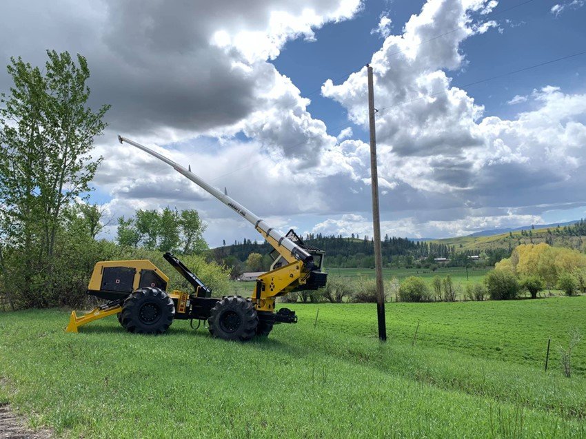 Jarraff 4 Wheel Drive Tree Trimmer - Prinoth