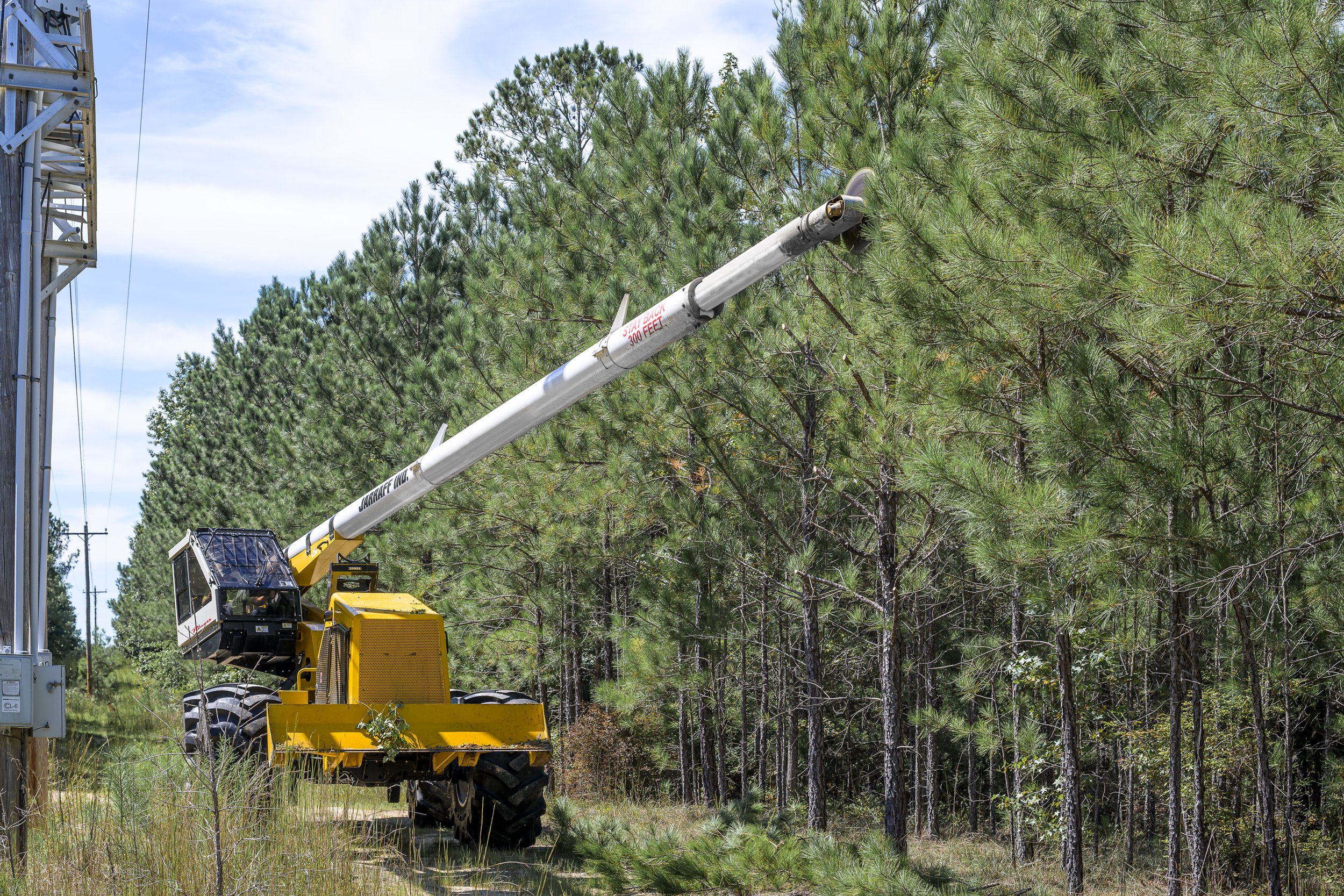 Jarraff 4 Wheel Drive Tree Trimmer - Prinoth