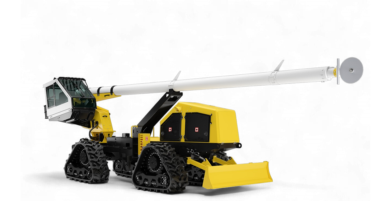 Prinoth forestry mulchers and carrier vehicles - Prinoth