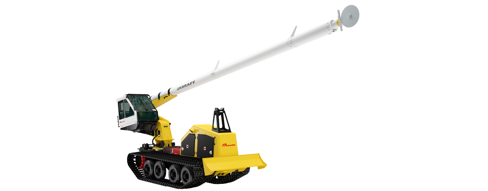 Prinoth forestry mulchers and carrier vehicles - Prinoth