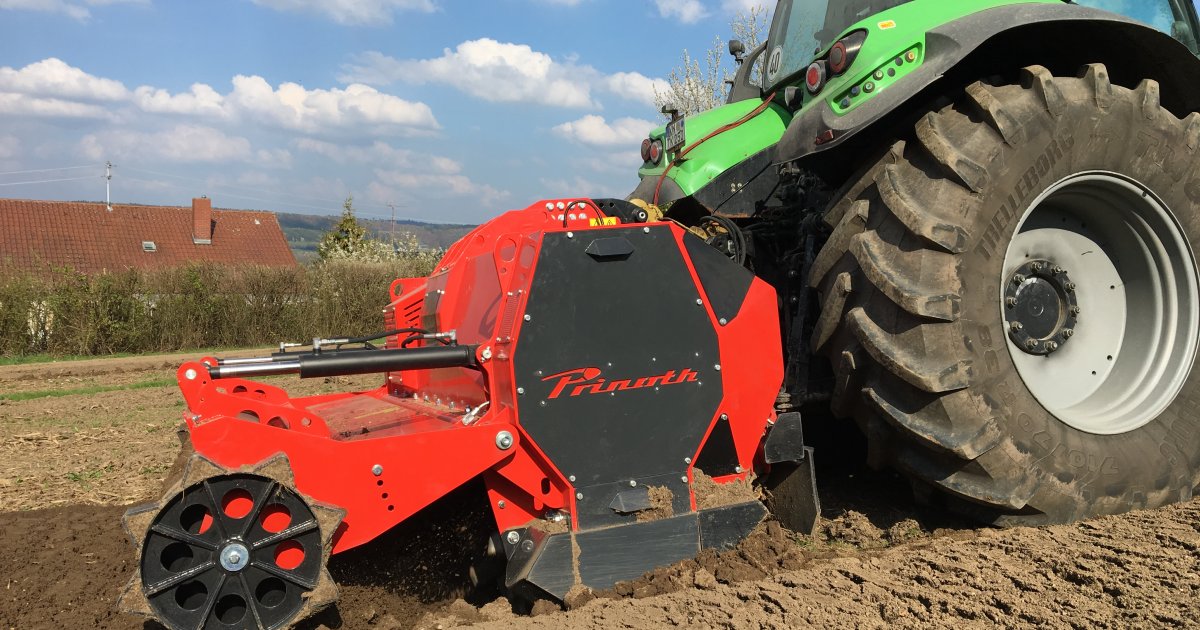 Rotavator Ox R800m - Prinoth