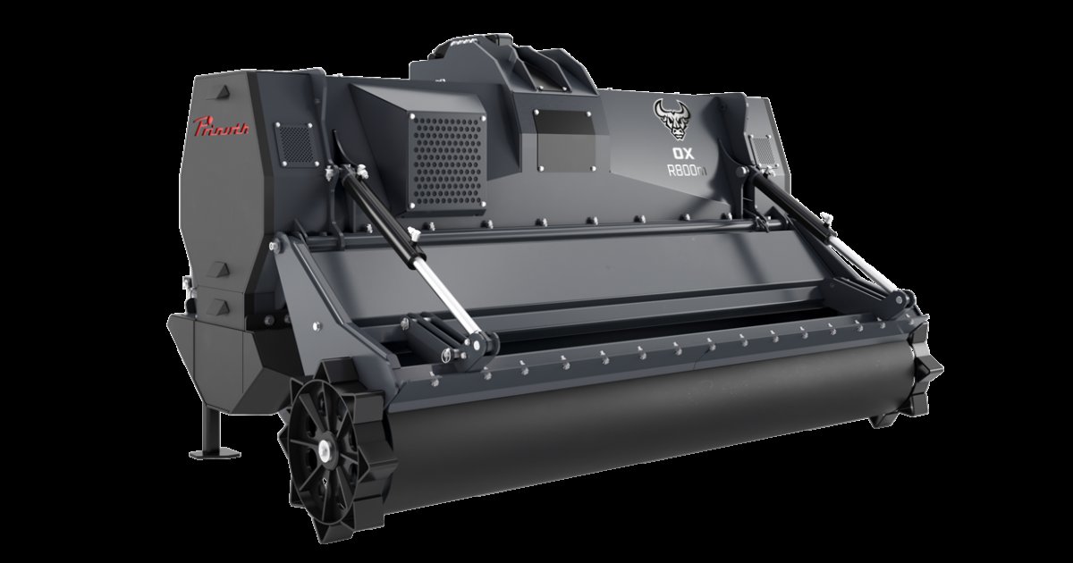 Rotavator Ox R800m - Prinoth