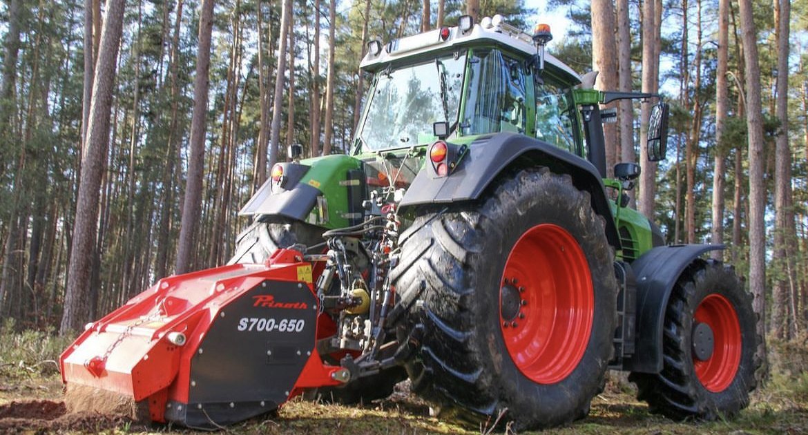 Ox R700m Subsoiler and Stump Grinder - Prinoth