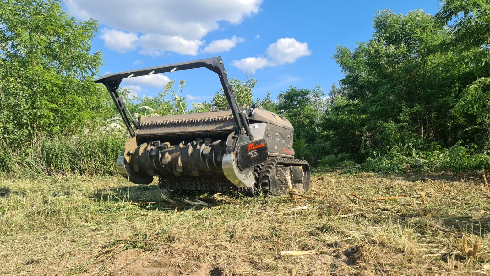 Remote-controlled vehicle Raptor 100 - Prinoth