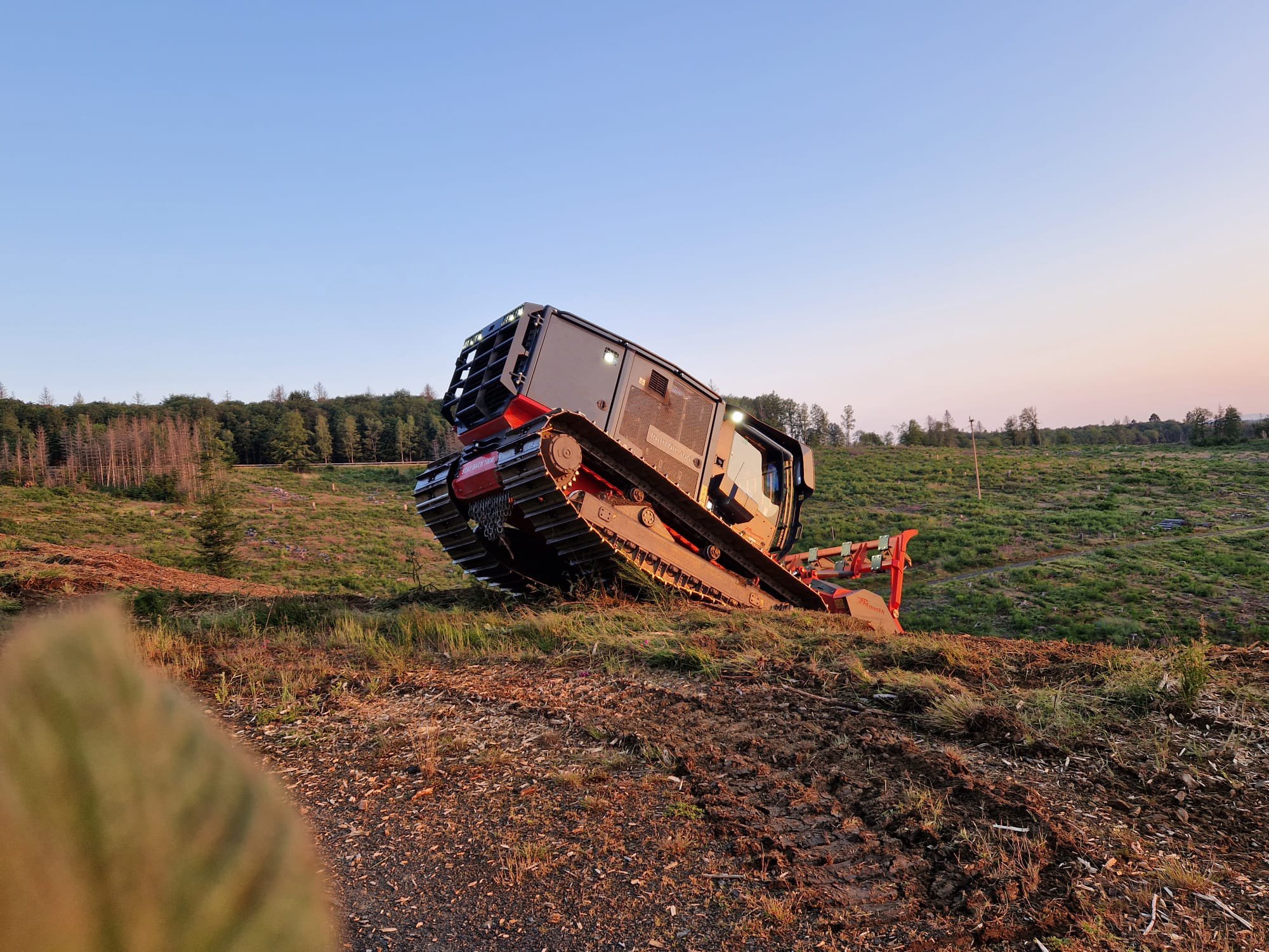 Raptor 300 Forestry Mulching Carrier Vehicle - Prinoth