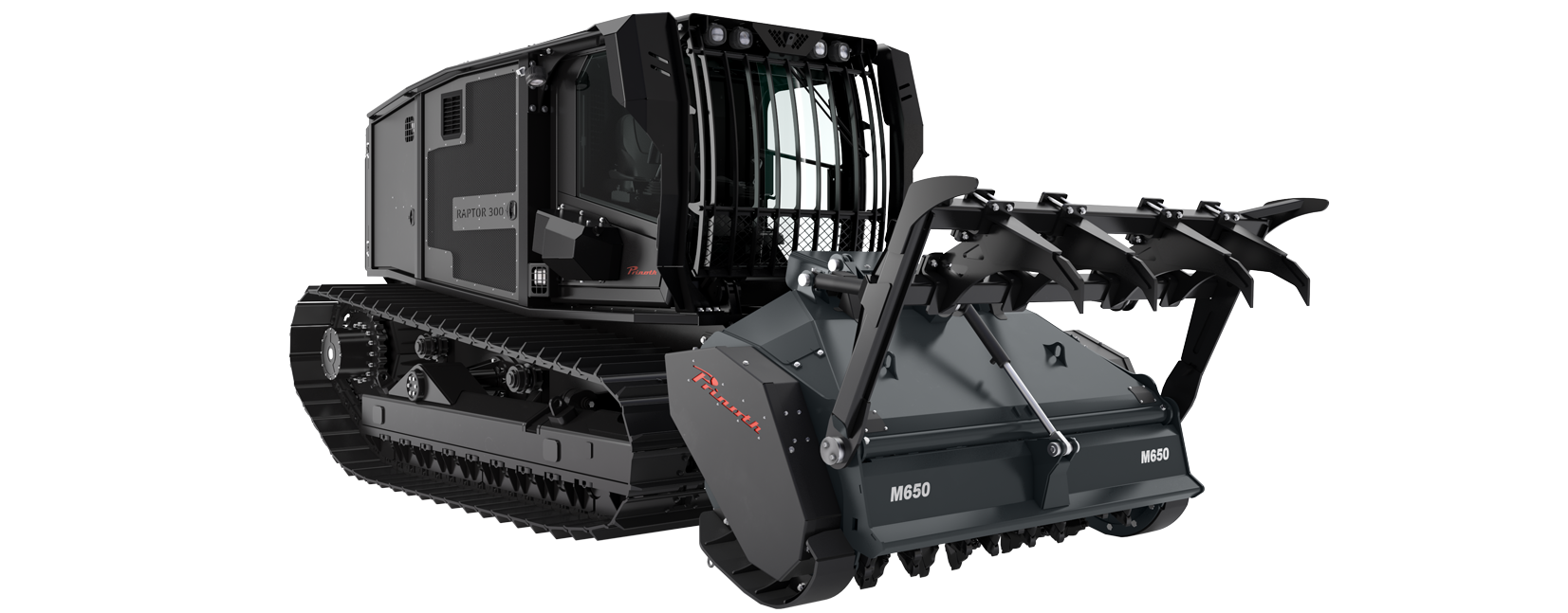 Prinoth forestry mulchers and carrier vehicles - Prinoth