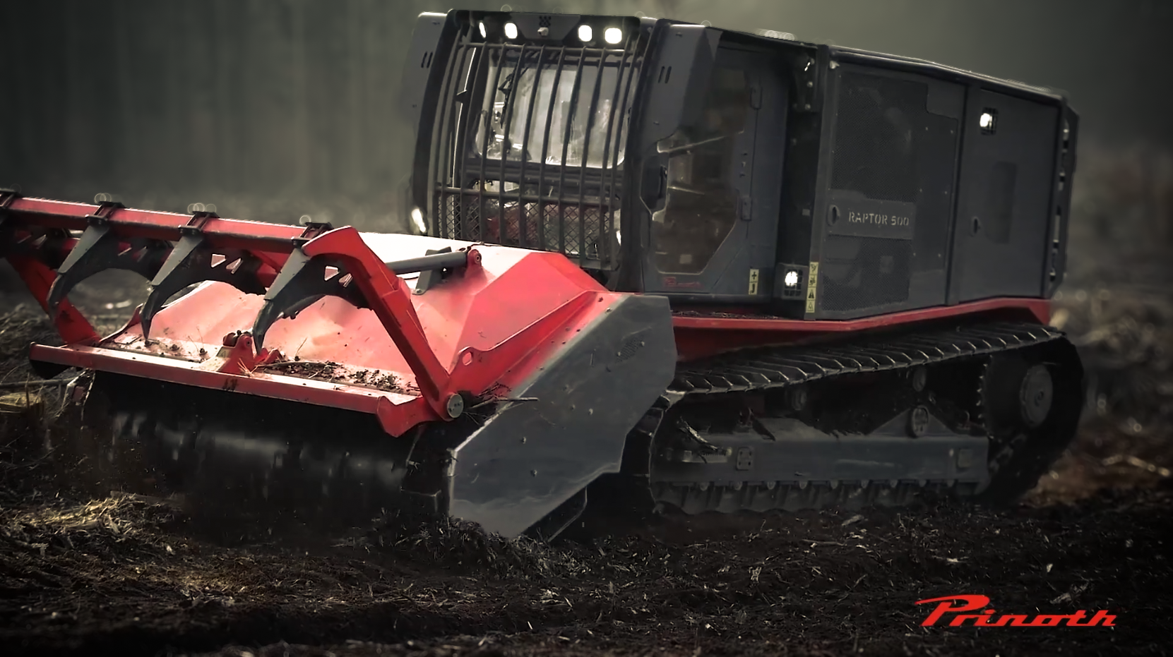 Tracked carrier vehicle Raptor 500 - Prinoth