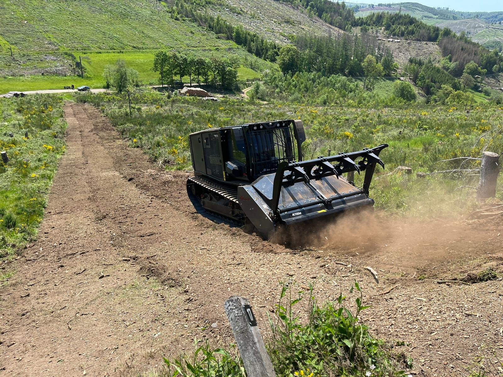 Raptor 500 Forestry Mulching Carrier Vehicle - Prinoth