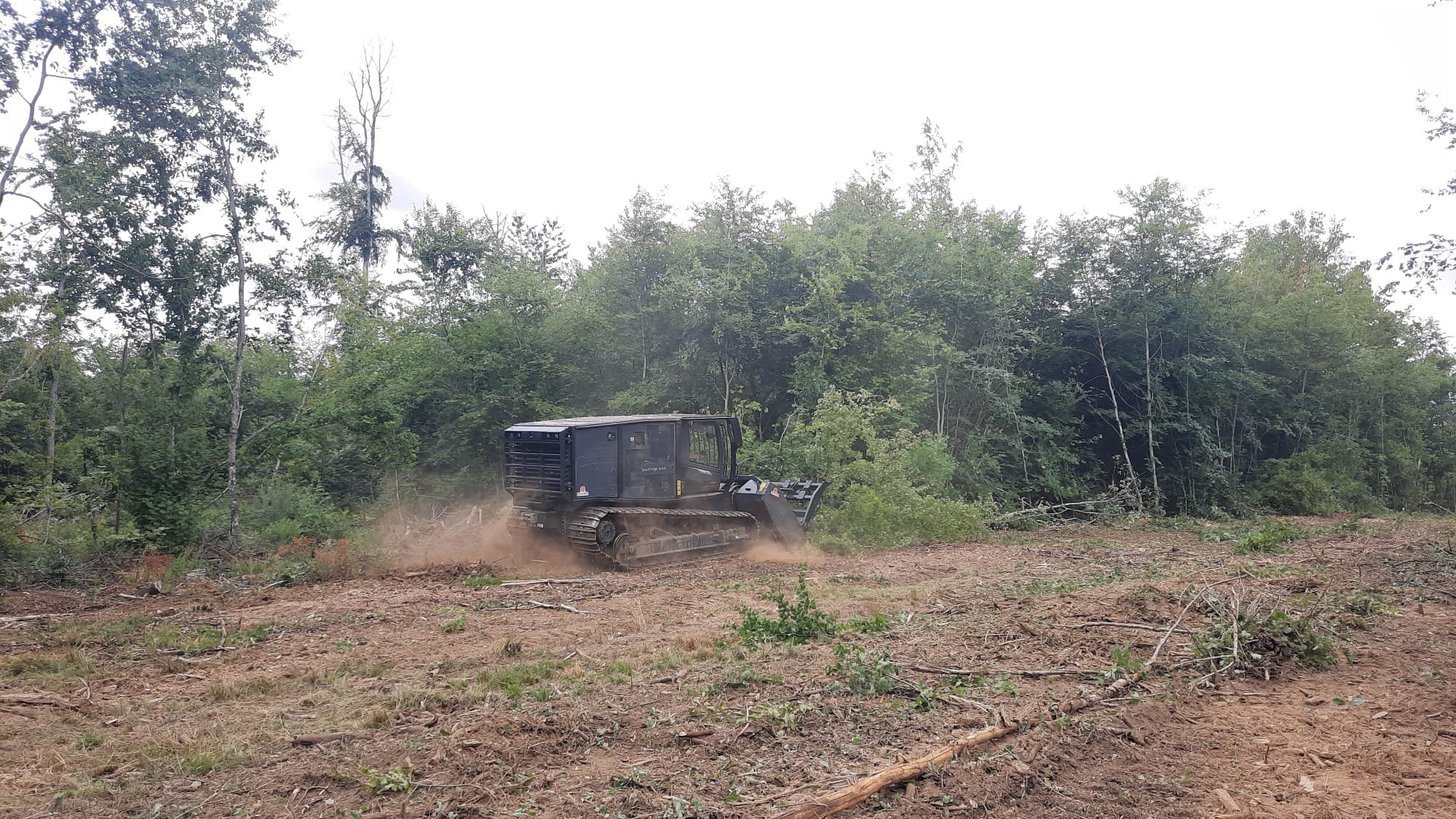 Raptor 500 Forestry Mulching Carrier Vehicle - Prinoth