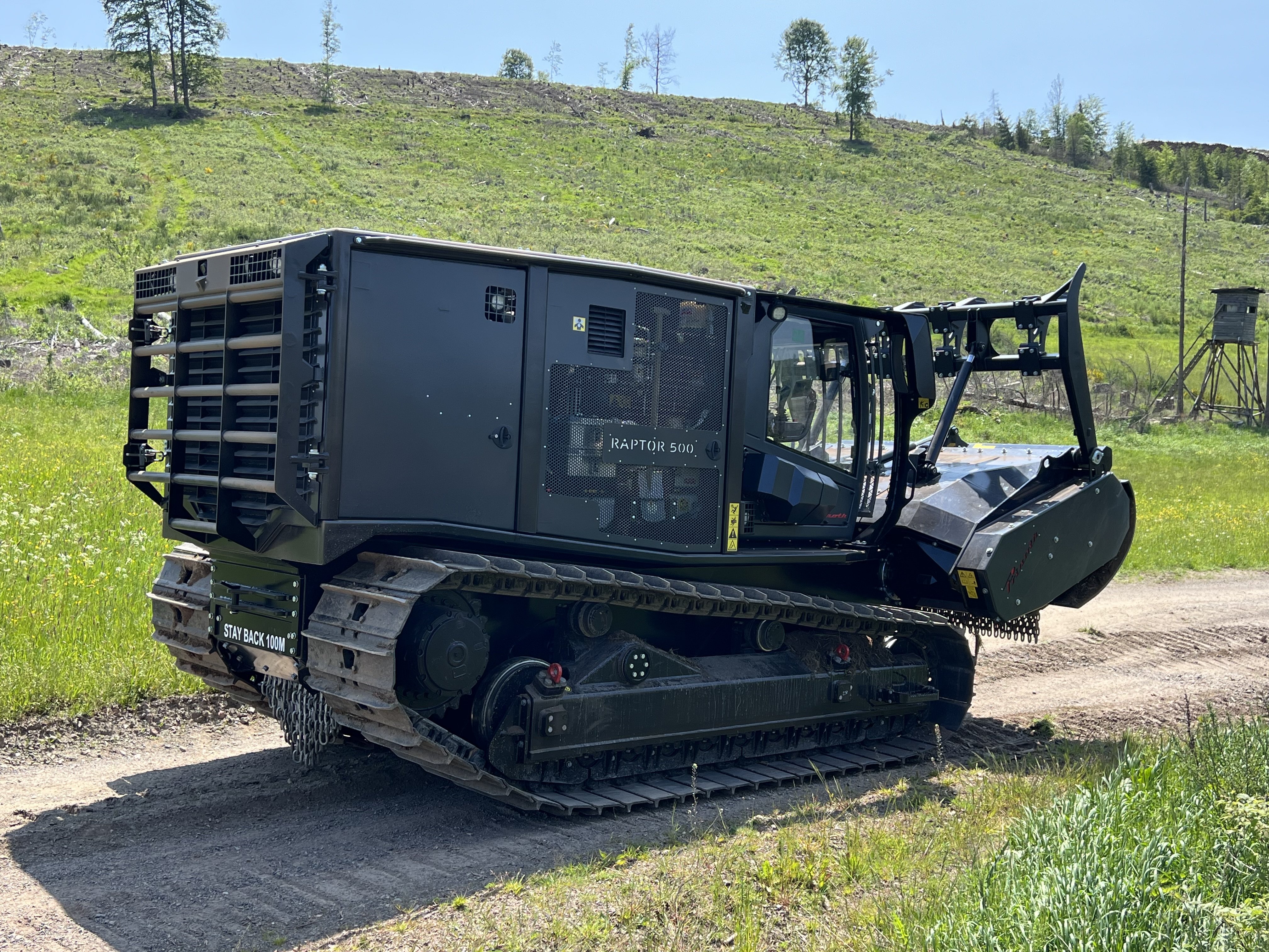 Raptor 500 Forestry Mulching Carrier Vehicle - Prinoth