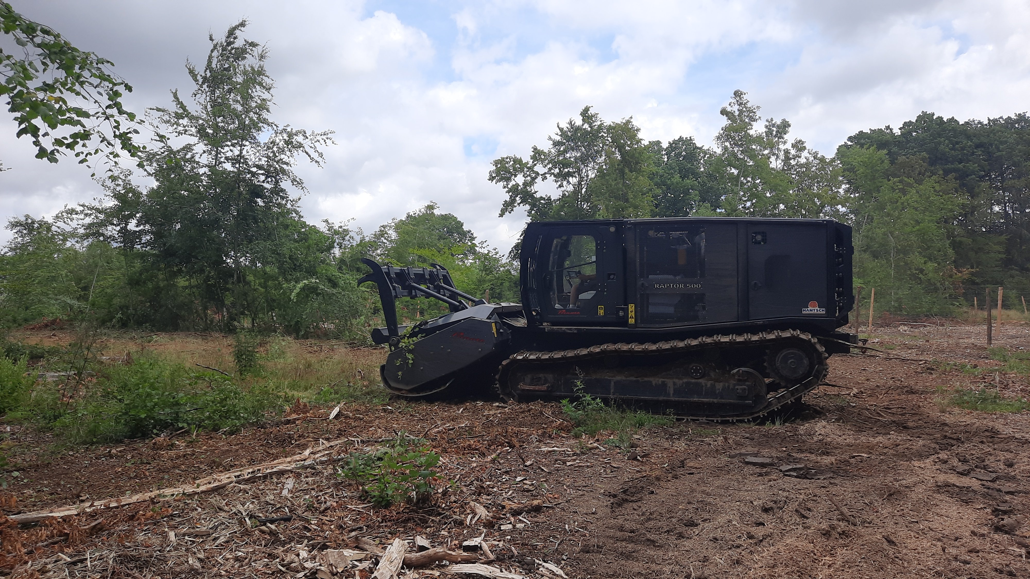Raptor 500 Forestry Mulching Carrier Vehicle - Prinoth