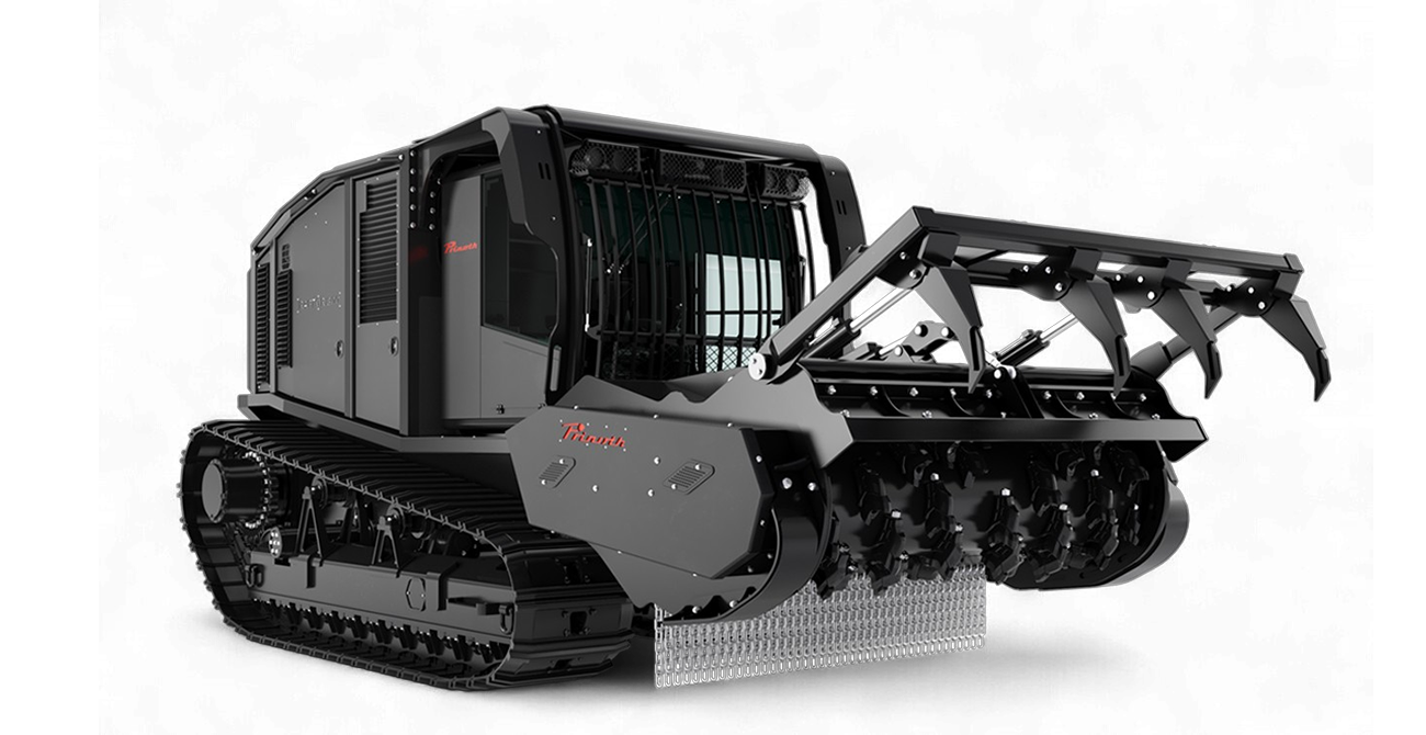 Prinoth forestry mulchers and carrier vehicles - Prinoth