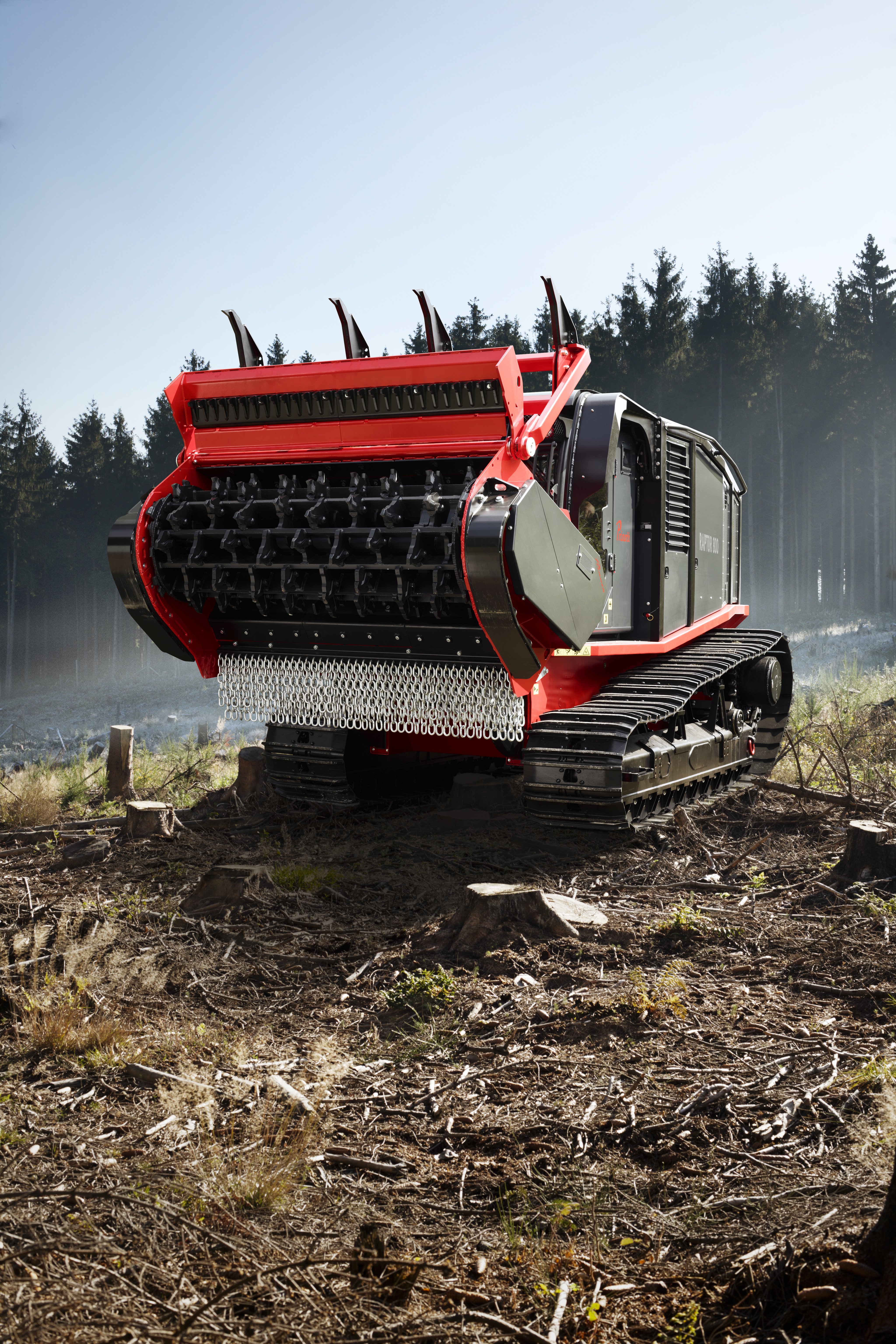Raptor 800 Forestry Mulching Carrier Vehicle - Prinoth