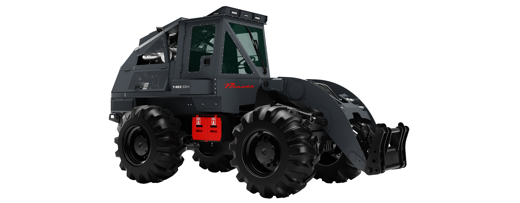 Prinoth forestry mulchers and carrier vehicles - Prinoth
