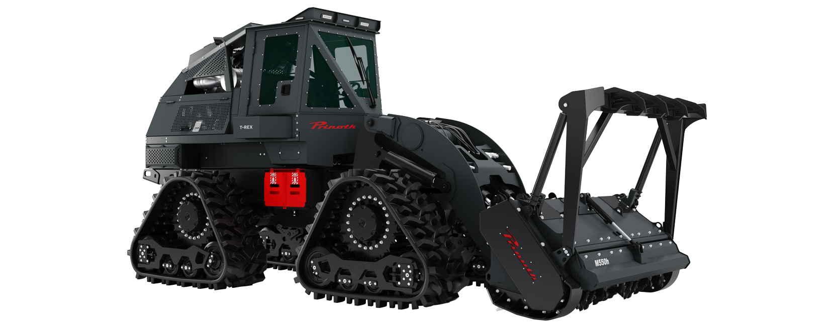 Prinoth forestry mulchers and carrier vehicles - Prinoth