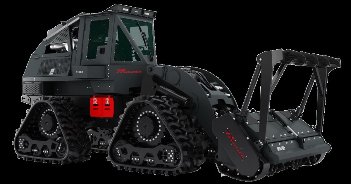 T-Rex 300 Forestry Mulching Carrier Vehicle - Prinoth