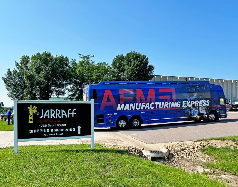 Jarraff by Prinoth Hosts AEM Manufacturing Express Tour - Prinoth